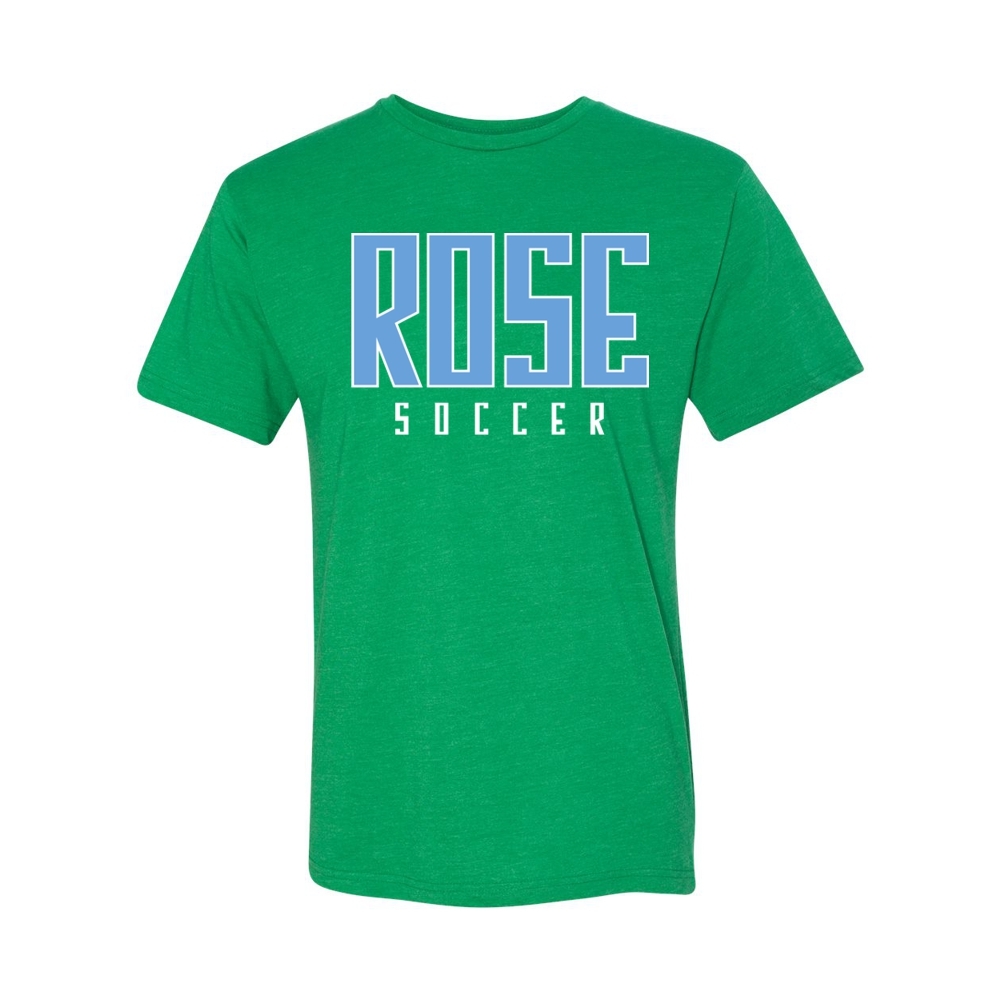 JH Rose Soccer Cotton Tee | Rose Soccer Word Logo | Multiple Colors ...